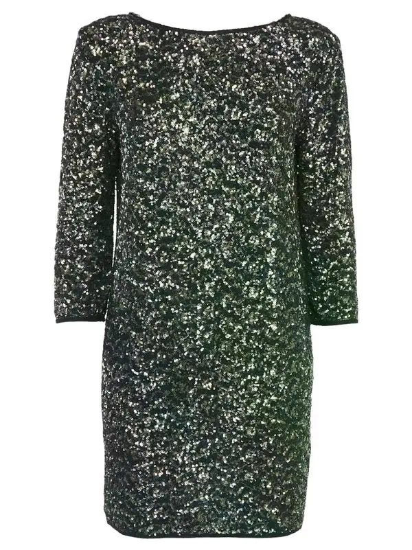 Zadig&Voltaire Sequin-embellished Shift Dress - Gold