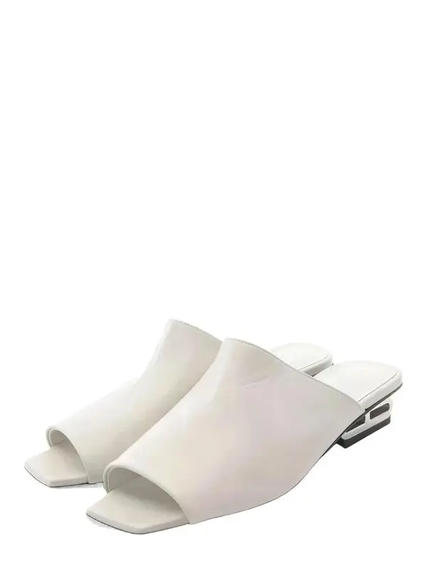 Hermès Idole Chaîne D'ancre Sandals - White