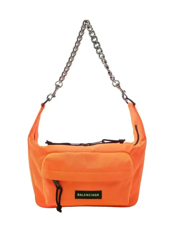 Balenciaga Chain-strap Shoulder Bag - Orange