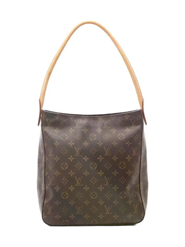 LOUIS VUITTON Looping Gm Monogram Shoulder Bag - Brown