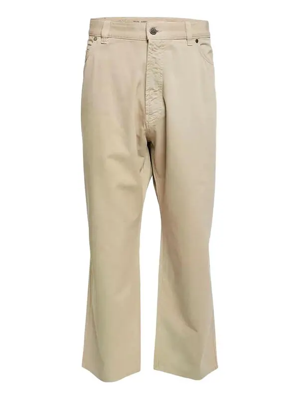 Ermenegildo Zegna Vintage Cotton Trousers - Neutrals