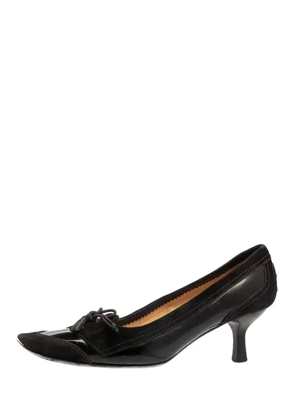TOD'S 65mm Leather Pumps - Black