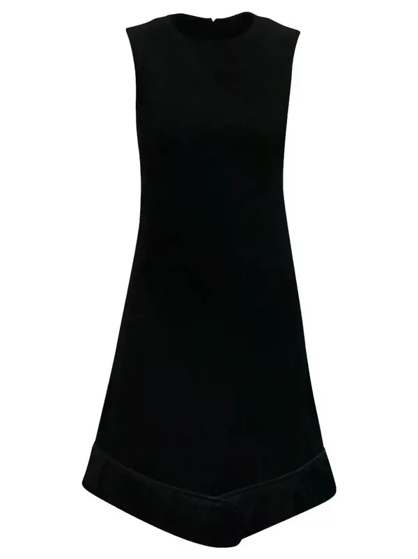 Neil Barrett A-line Sleeveless Dress - Black