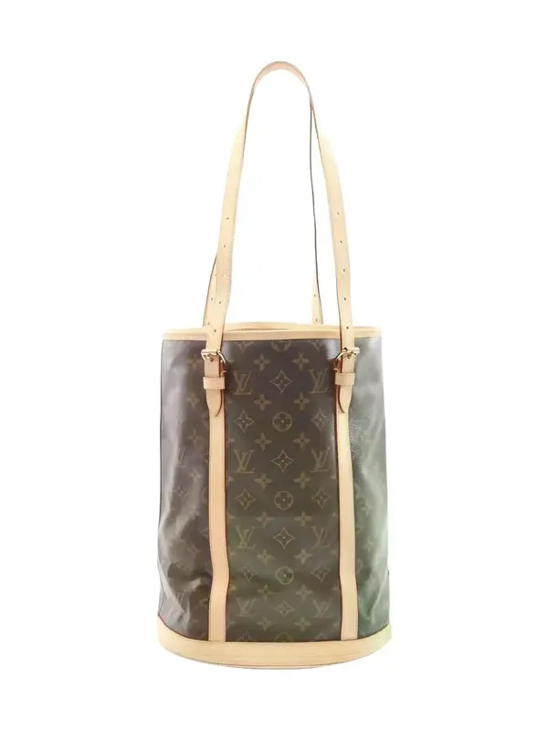 LOUIS VUITTON 2004 Gm Monogram Bucket Bag - Brown