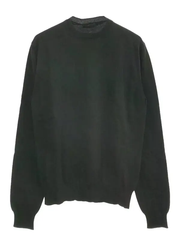 Prada 2010s Cotton Sweater - Black