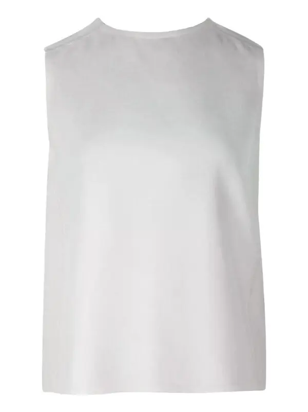 Hermès Double-face Cashmere Vest - White