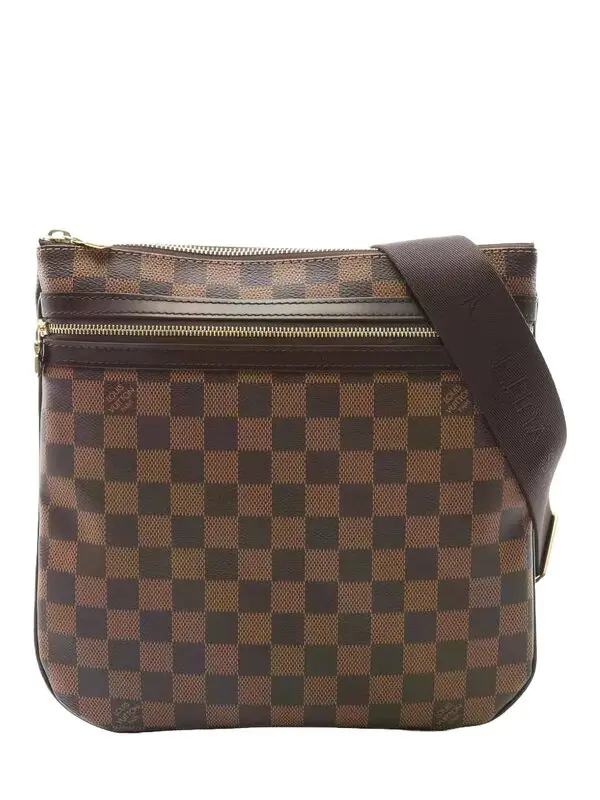 LOUIS VUITTON Bosphore Damier Ebene Shoulder Bag - Brown