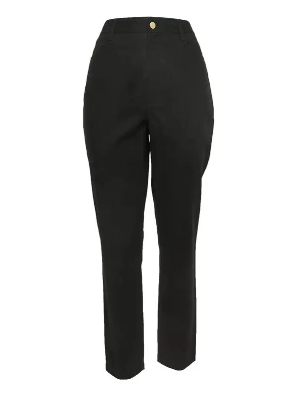 Diane Von Furstenberg Straight-leg Trousers - Black