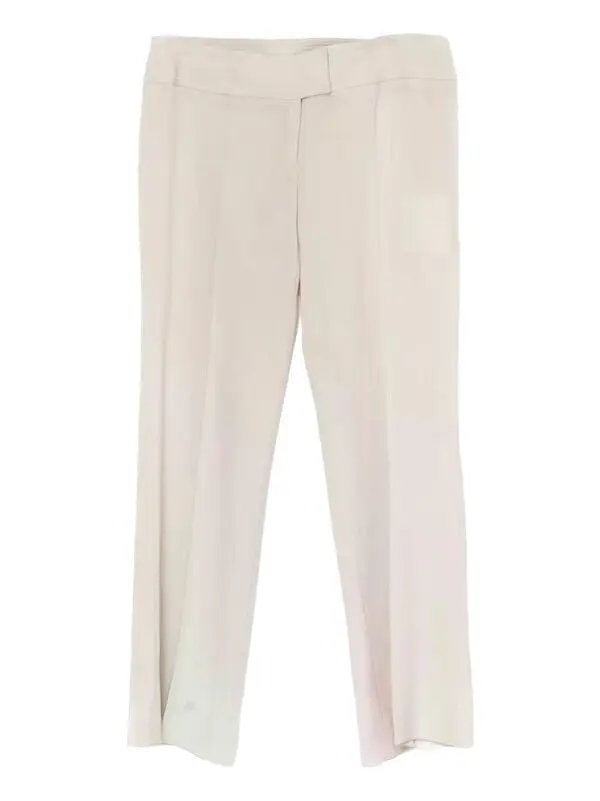 Ter Et Bantine Pressed-crease Trousers - Neutrals
