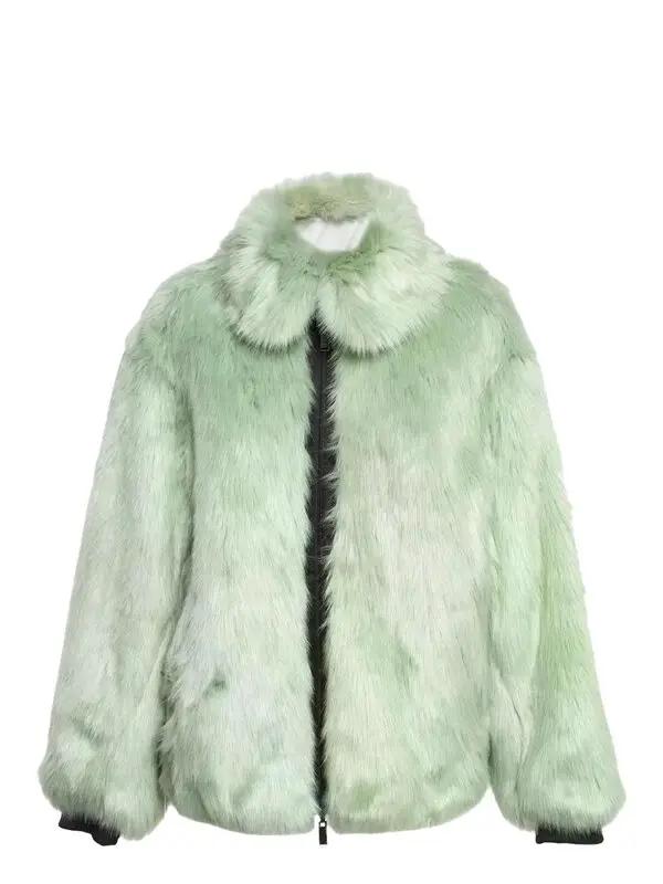 Nike X Ambush Faux-fur Jacket - Green