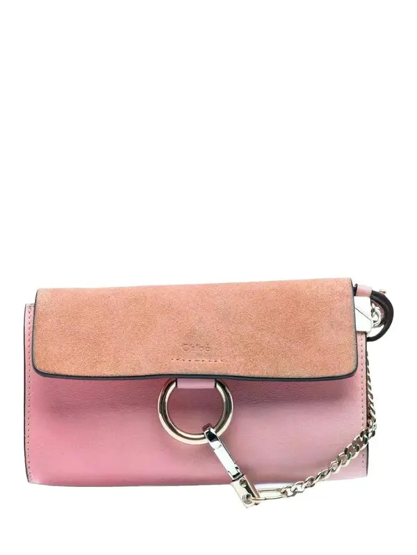 Chloé 2017 Mini Faye Chain Crossbody Bag - Pink