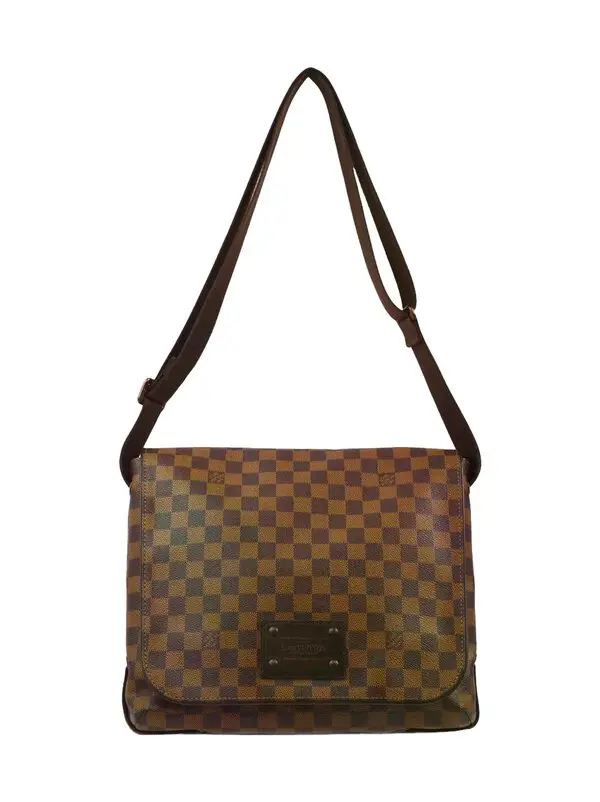 LOUIS VUITTON Brooklyn Mm Shoulder Bag - Brown