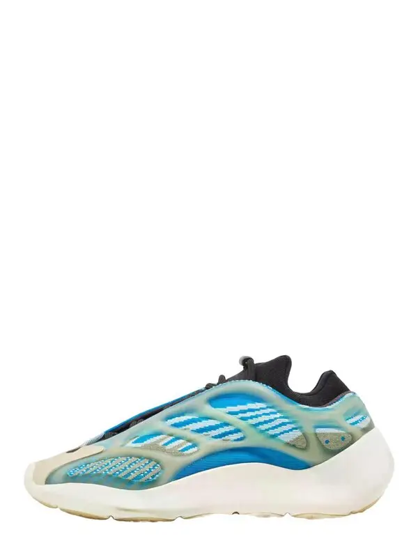 Yeezy 700 V3 Mesh-panelled Sneakers - Blue