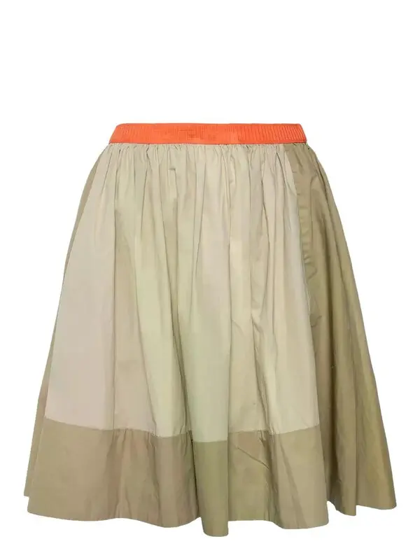 Chloé Panelled Mini Skirt - Neutrals