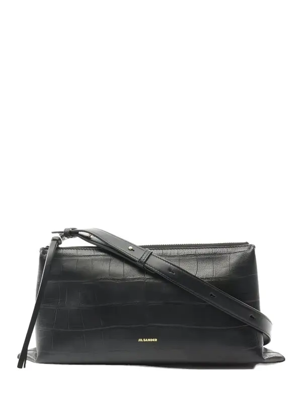 JIL SANDER Small Empire Shoulder Bag - Black