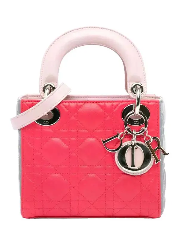 Dior Lady Cannage Satchel - Pink