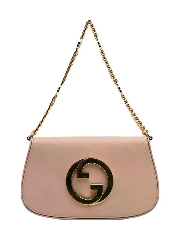 Gucci Blondie Chain Satchel - Pink