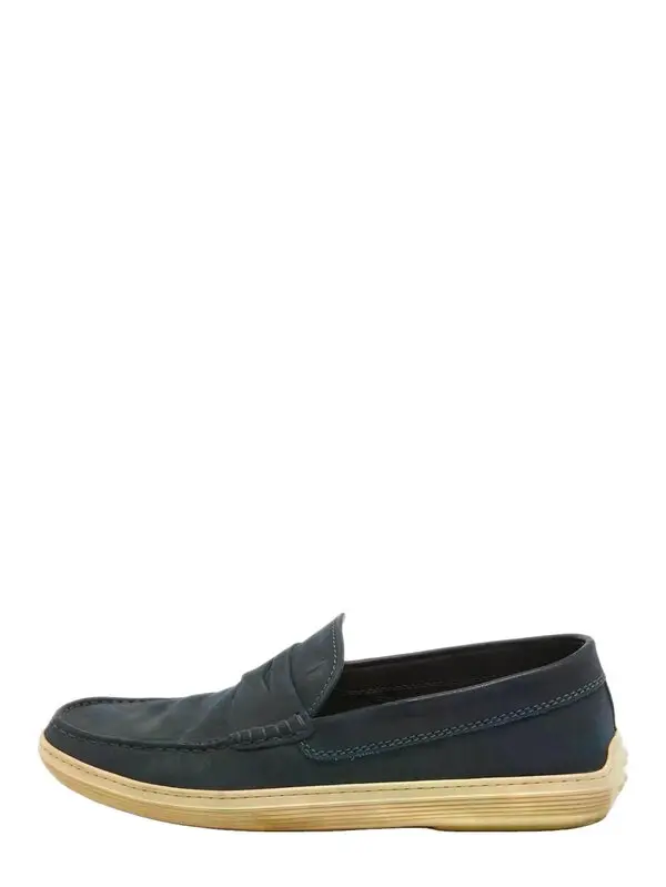 TOD'S Leather Loafers - Blue