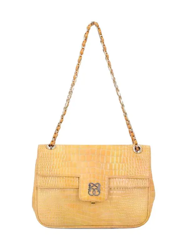 PIROVANO VINTAGE Cocco Shoulder Bag - Neutrals