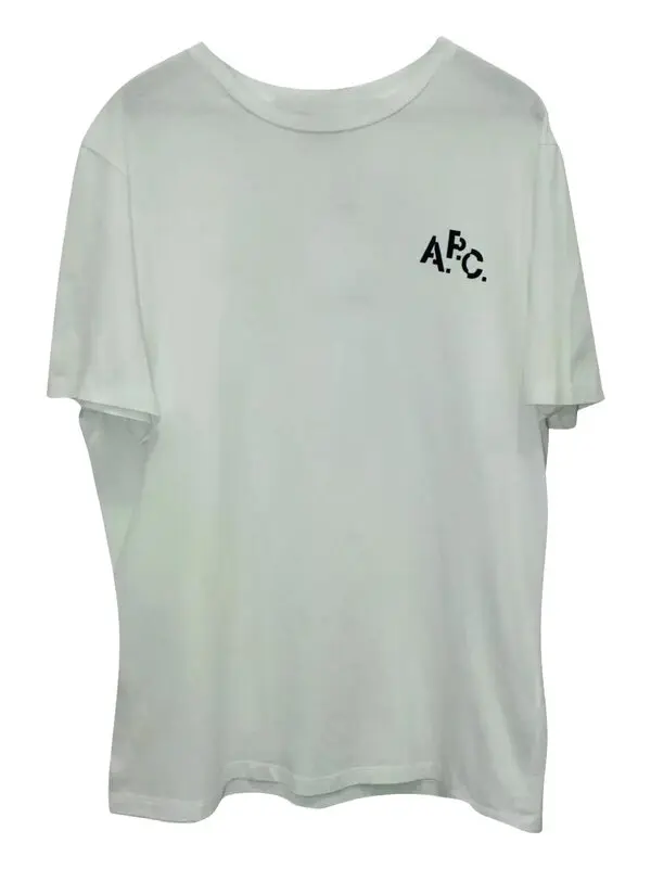 A.p.c. Logo-print T-shirt - White