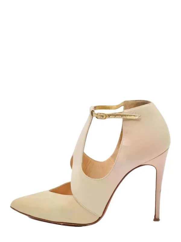 CHRISTIAN LOUBOUTIN 100mm Dictata Pumps - Neutrals