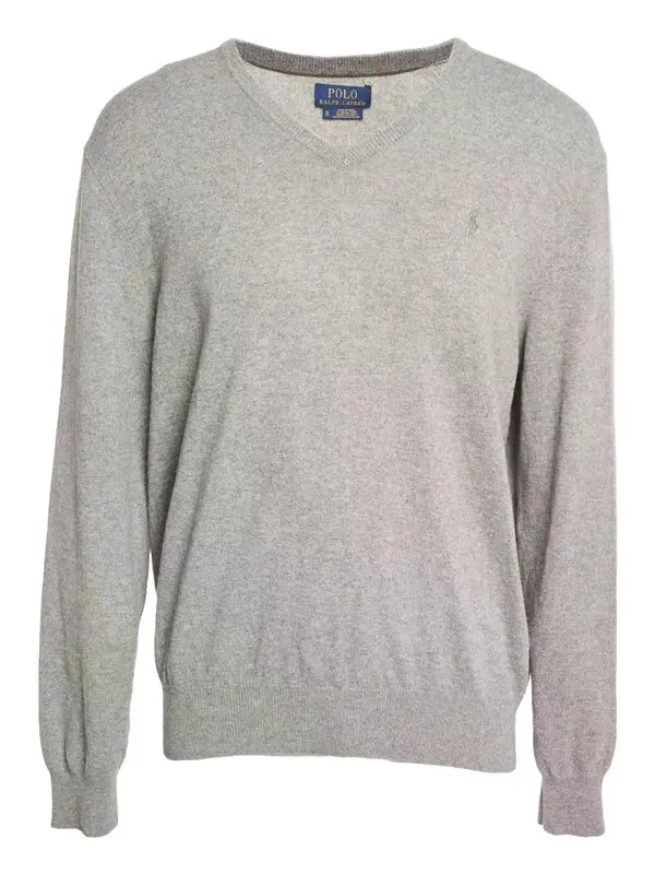 Polo Ralph Lauren Polo Pony V-neck Sweater - Grey