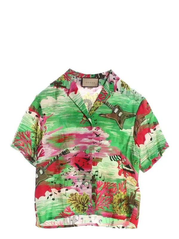 Gucci 2010 Love Parade Shirt - Green