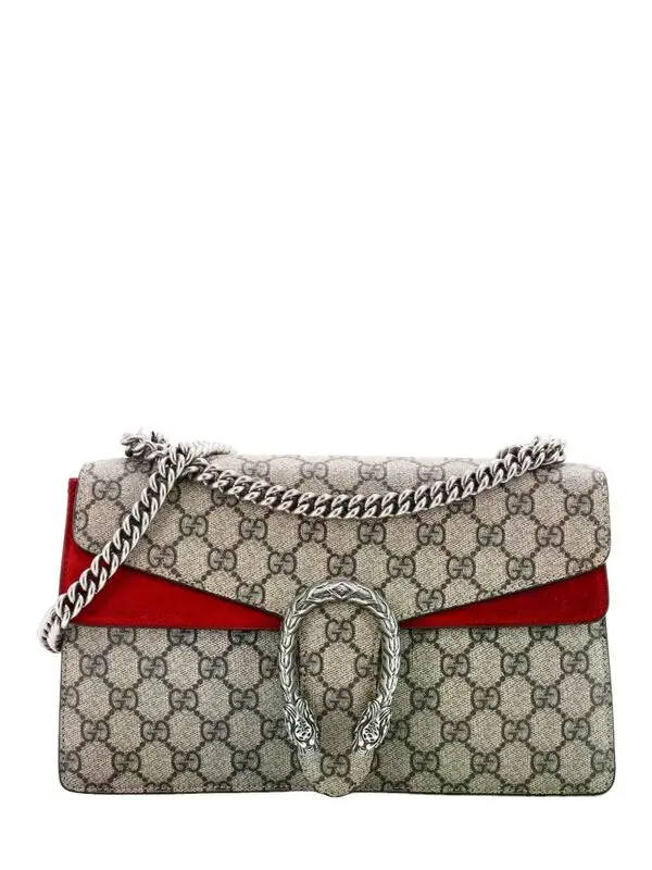 Gucci Dionysus Gg Coated Canvas Small Shoulder Bag - Neutrals