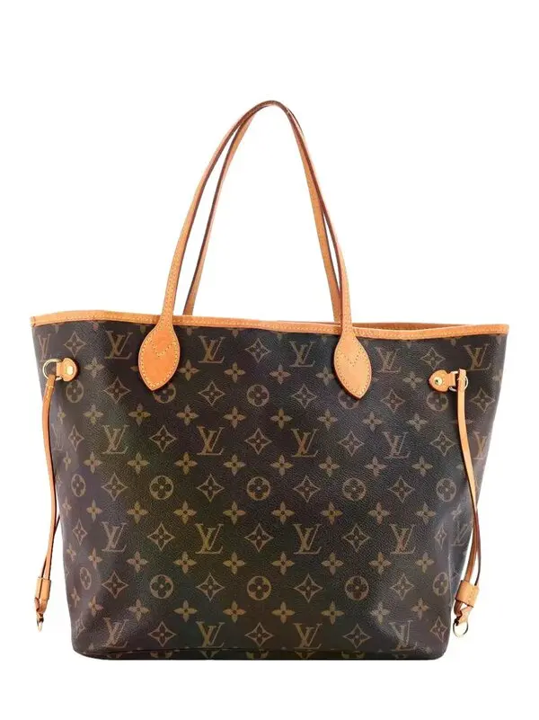 LOUIS VUITTON Neverfull Mm Monogram Tote Bag - Brown