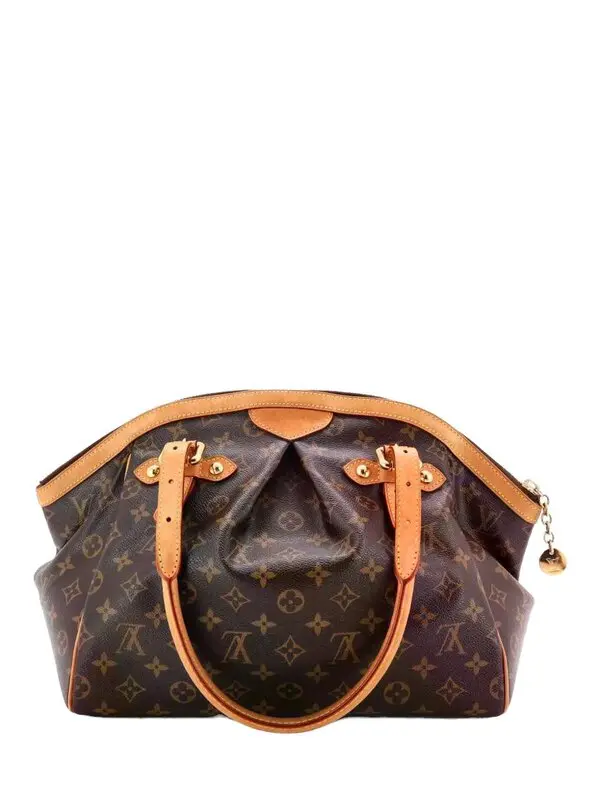 LOUIS VUITTON Tivoli Gm Monogram Canvas Satchel Handbag - Brown
