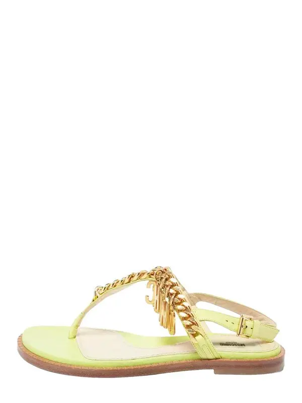 Moschino 2024 Slingback Sandals - Green