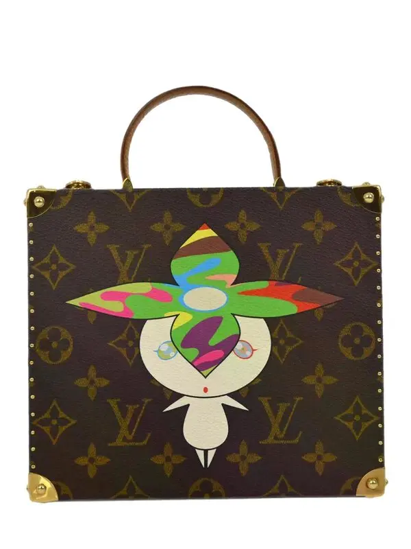 LOUIS VUITTON X Takashi Murakami Jewelry Box Handbag - Brown