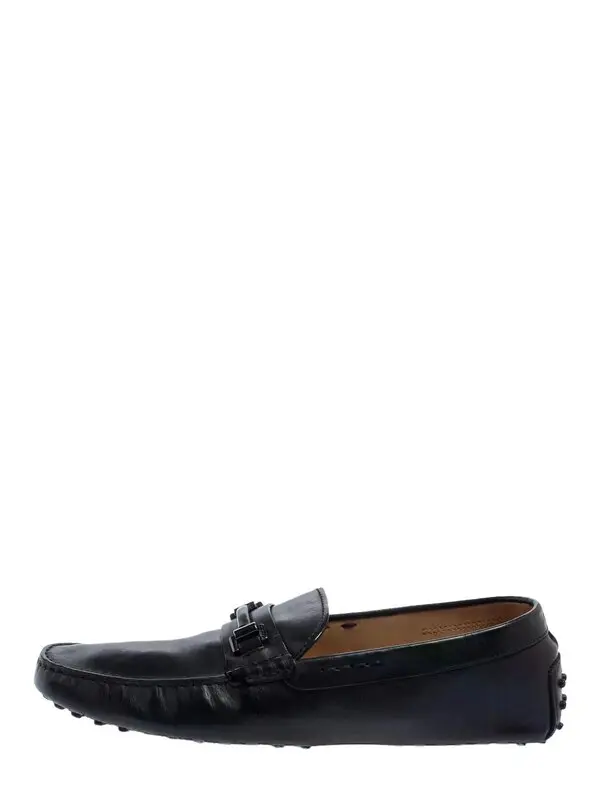 TOD'S Leather Loafers - Black