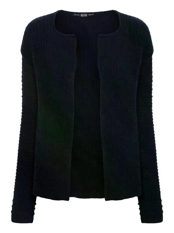 Gianfranco Ferre 2000s Ferre Wool Cardigan - Blue