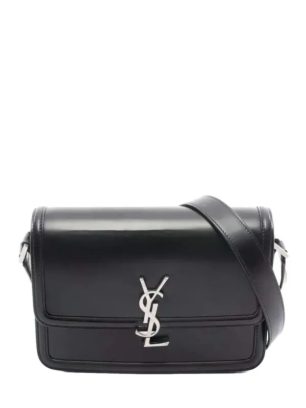 Saint Laurent Solferino Satchel Bag - Black
