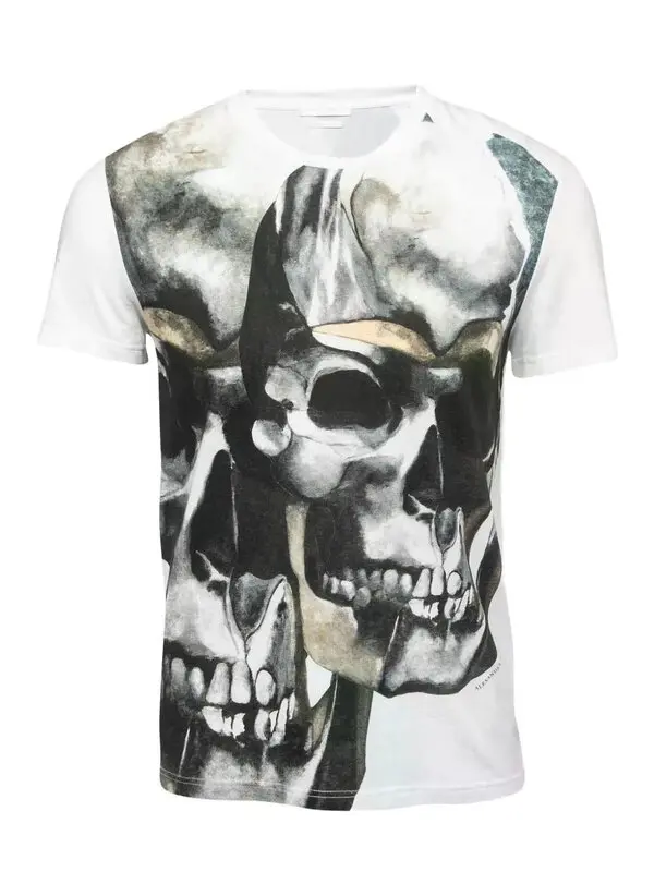 Alexander McQueen Skull-print T-shirt - White