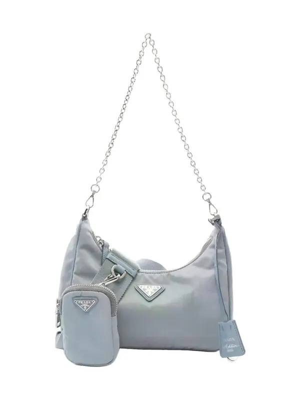 Prada Re-edition 2005 Shoulder Bag - Blue