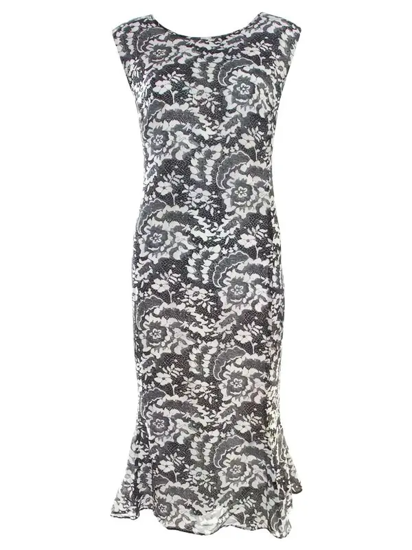 Escada Lace-detailed Midi Dress - White