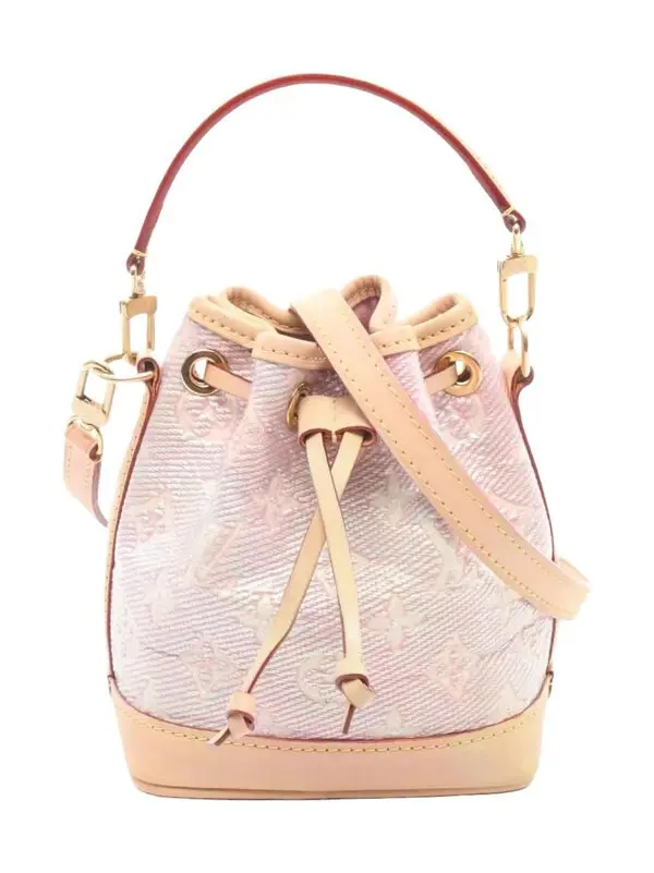 LOUIS VUITTON 2010s Nano Noe Handbag - Pink