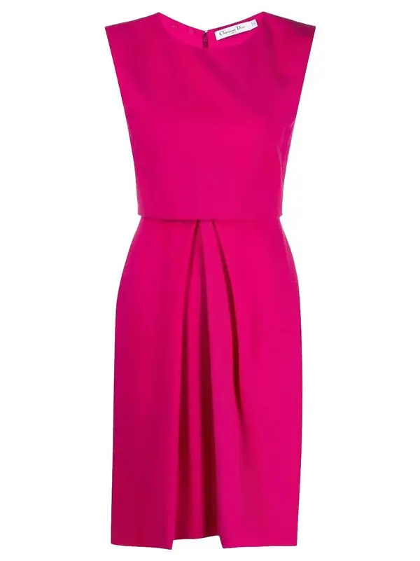 Dior 2010s Layered Sleeveless Dress - Pink