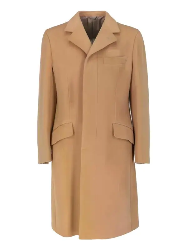 ROMEO GIGLI 1990s Single-breasted Wool Coat - Neutrals