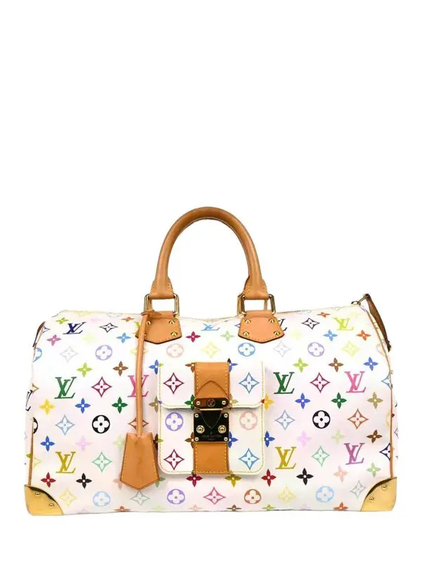 LOUIS VUITTON X Takashi Murakami Speedy 40 Handbag - White