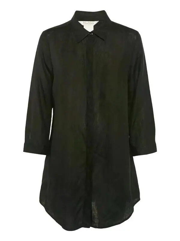 Max Mara Linen Shirt - Black