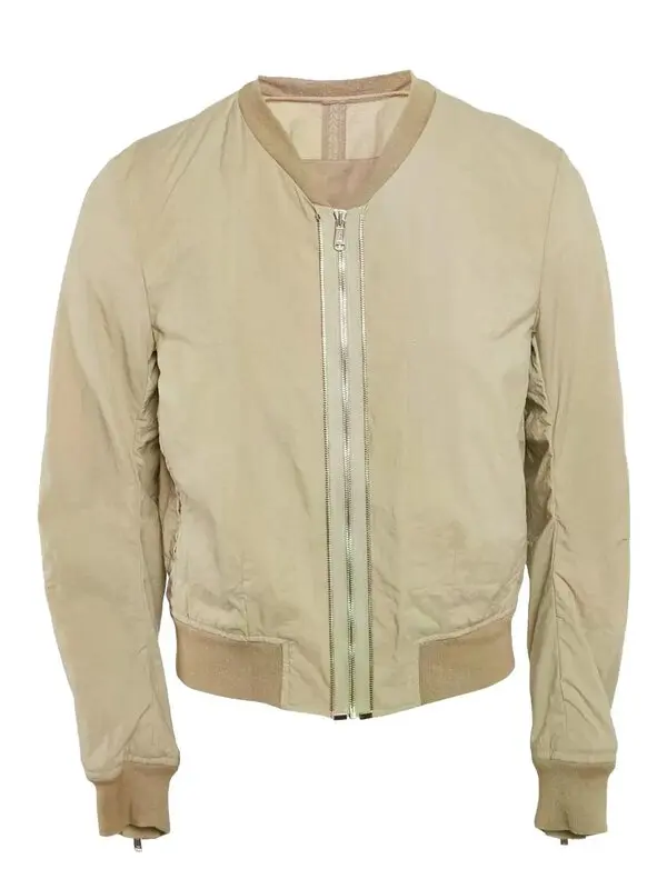Saint Laurent Zip-up Bomber Jacket - Neutrals