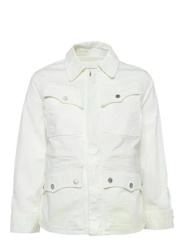 Zadig&Voltaire Four-pocket Denim Jacket - White