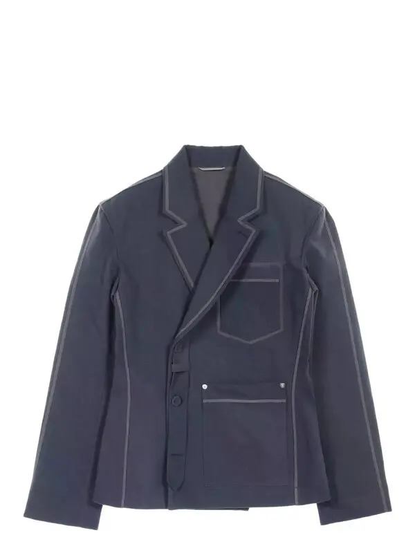 Dior Tailored Cotton Jacket - Blue