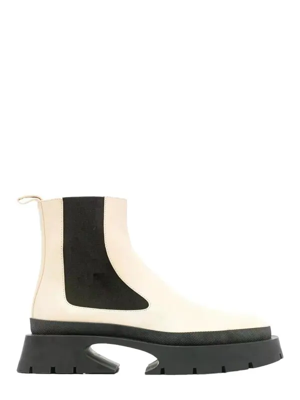 JIL SANDER Chunky-sole Chelsea Boots - Neutrals