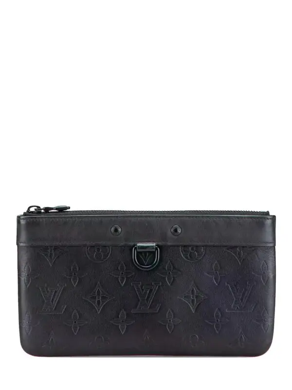 LOUIS VUITTON Monogram Shadow Pochette Discovery Pm - Black