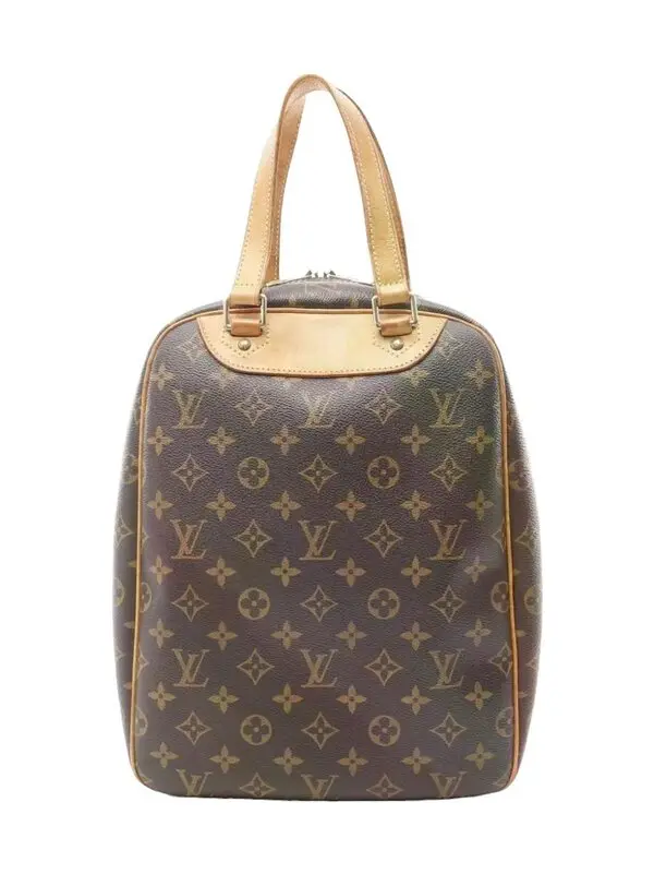 LOUIS VUITTON 1999 Excursion Monogram Coated Canvas Backpack - Brown