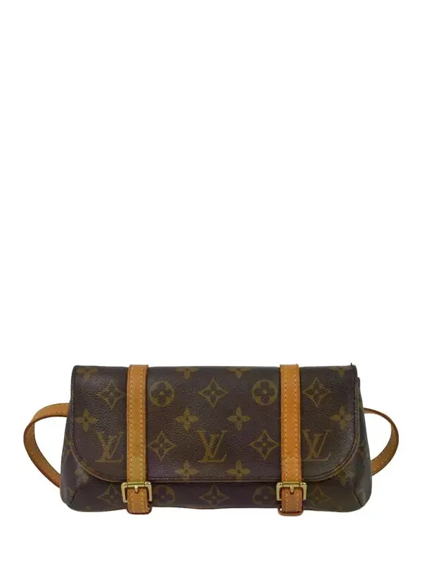 LOUIS VUITTON 2005 Pochette Marelle Belt Bag - Brown